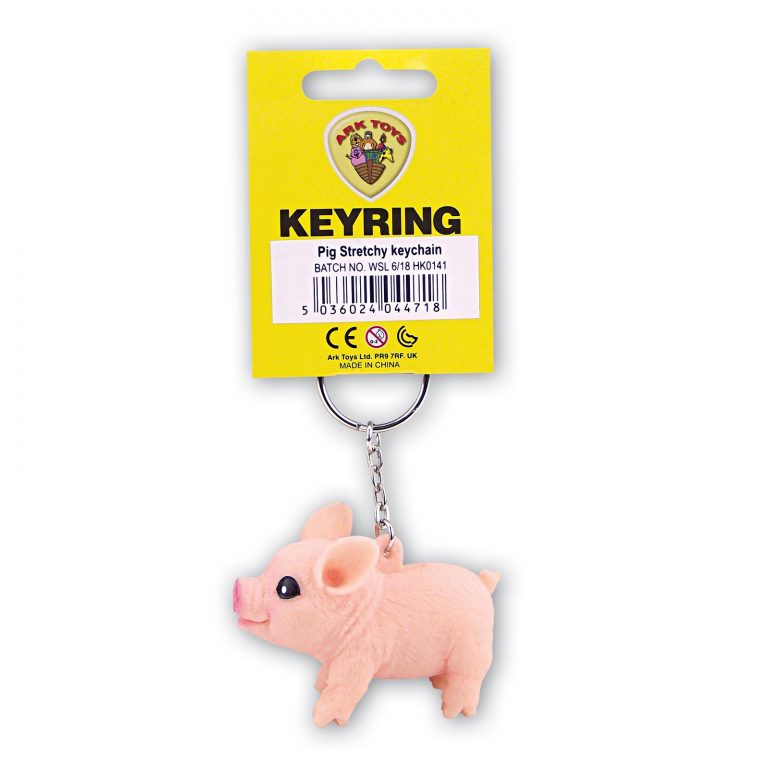 Stretchy Pig Keyring – Ark Toys