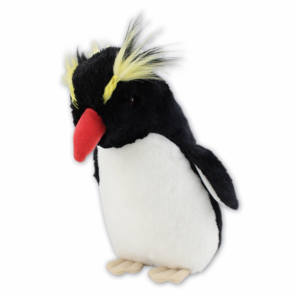Standing Rockhopper Penguin with Beans | Birds Toys UK