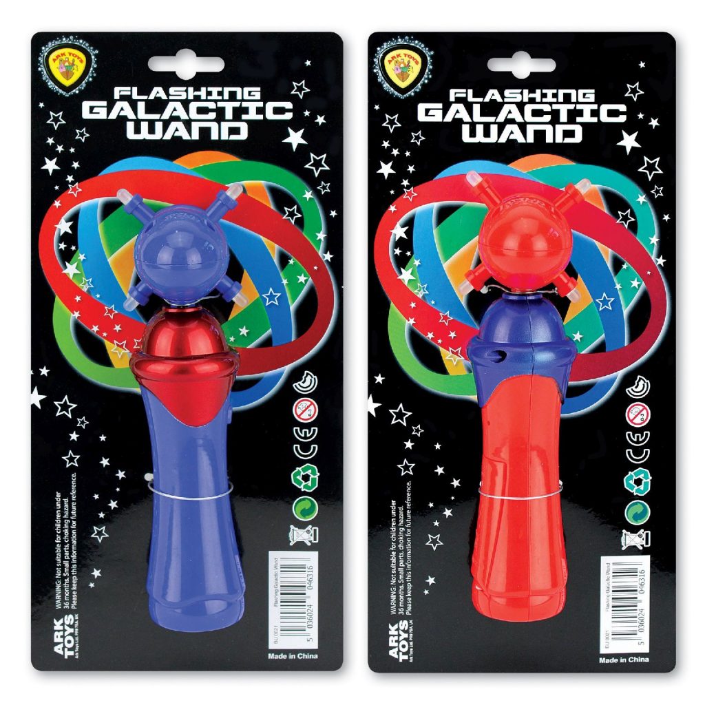 Flashing Galactic Wand with Batteries | Christmas Toys UK