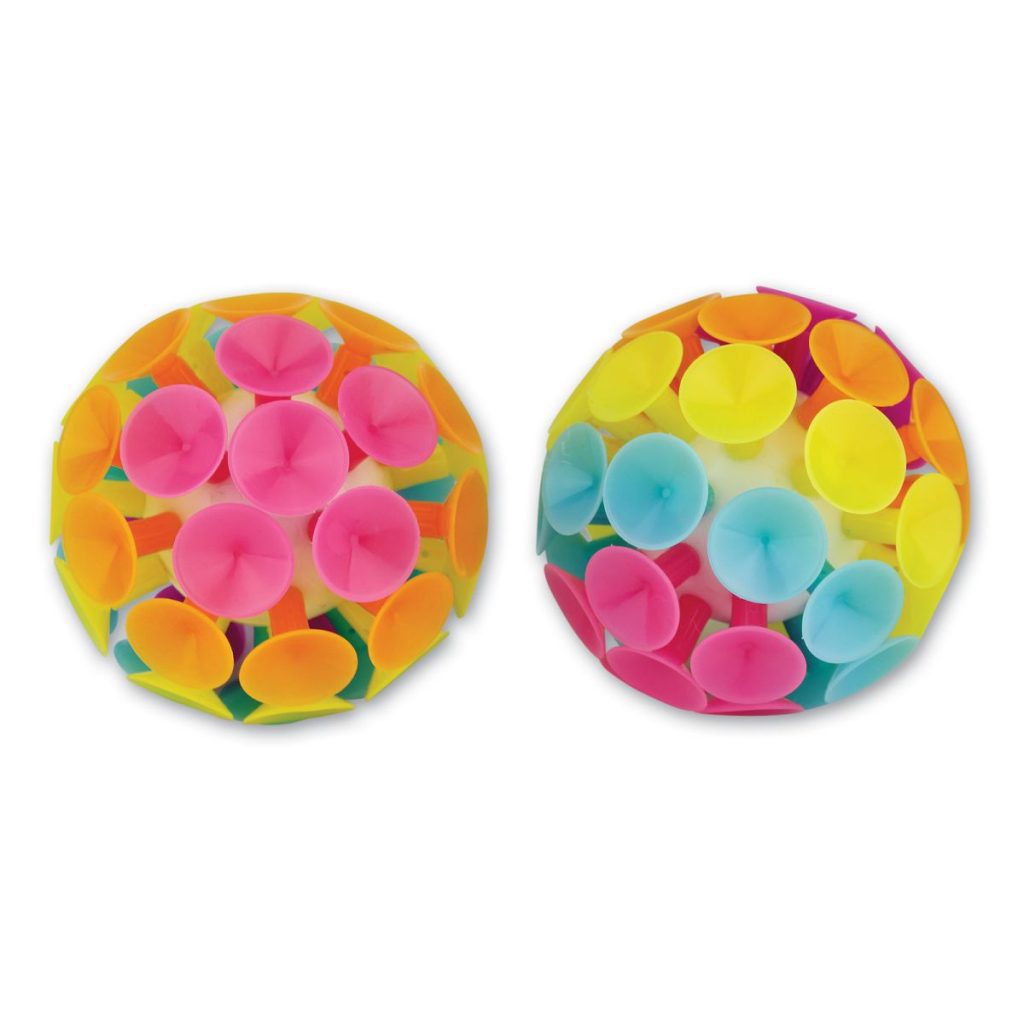 Rainbow Sucker Ball with Light | Balls Toys UK